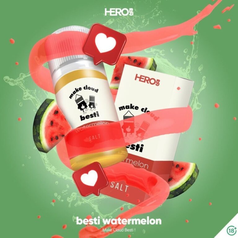 R57 Besti Watermelon Salt Nic 30MG 30ML by Hero57 – VAPEKU88