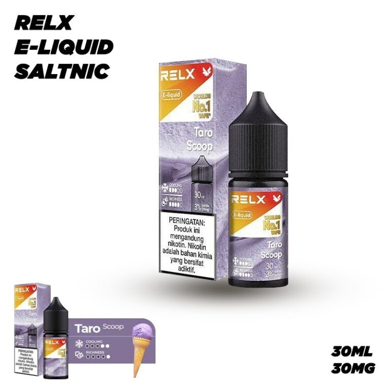 Liquid RELX Taro Scoop Salt Nic 30MG 30ML by RELX – VAPEKU88