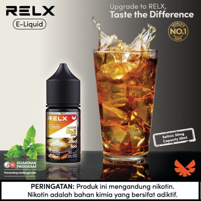 Liquid RELX Iced tea Salt Nic 30MG 30ML by RELX – VAPEKU88