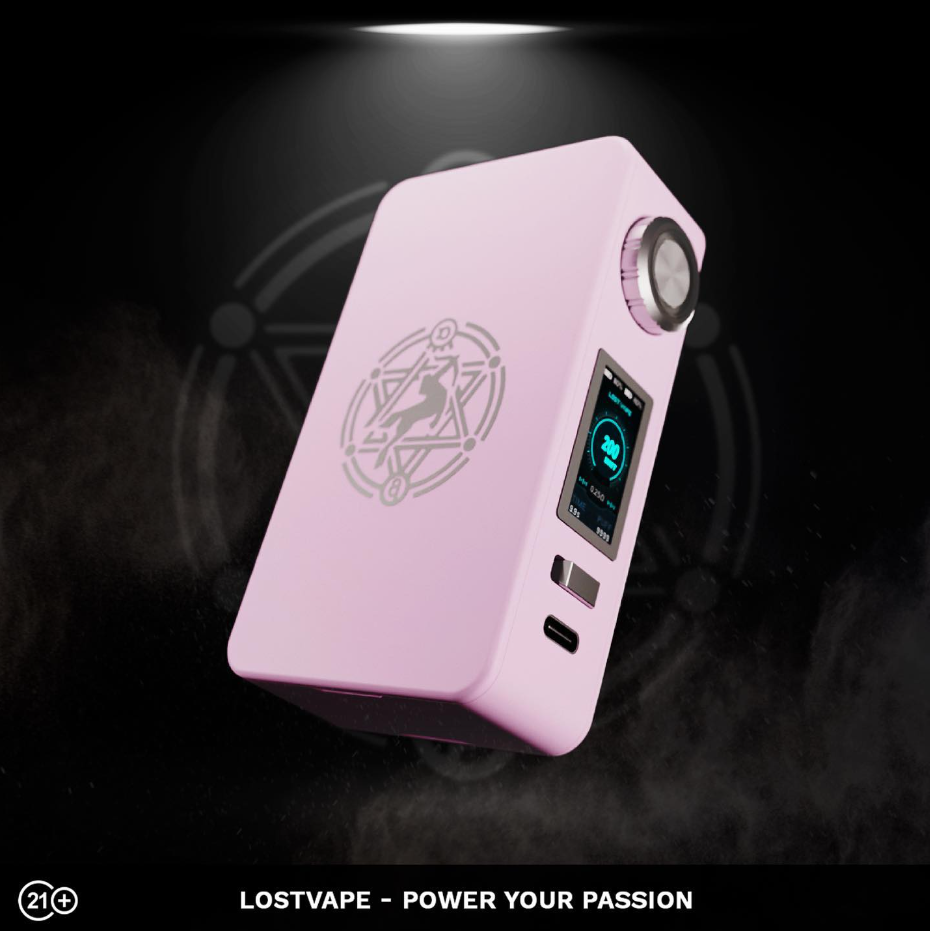 Mod Centaurus M200 200W Baby Pink Authentic By LostVape – VAPEKU88