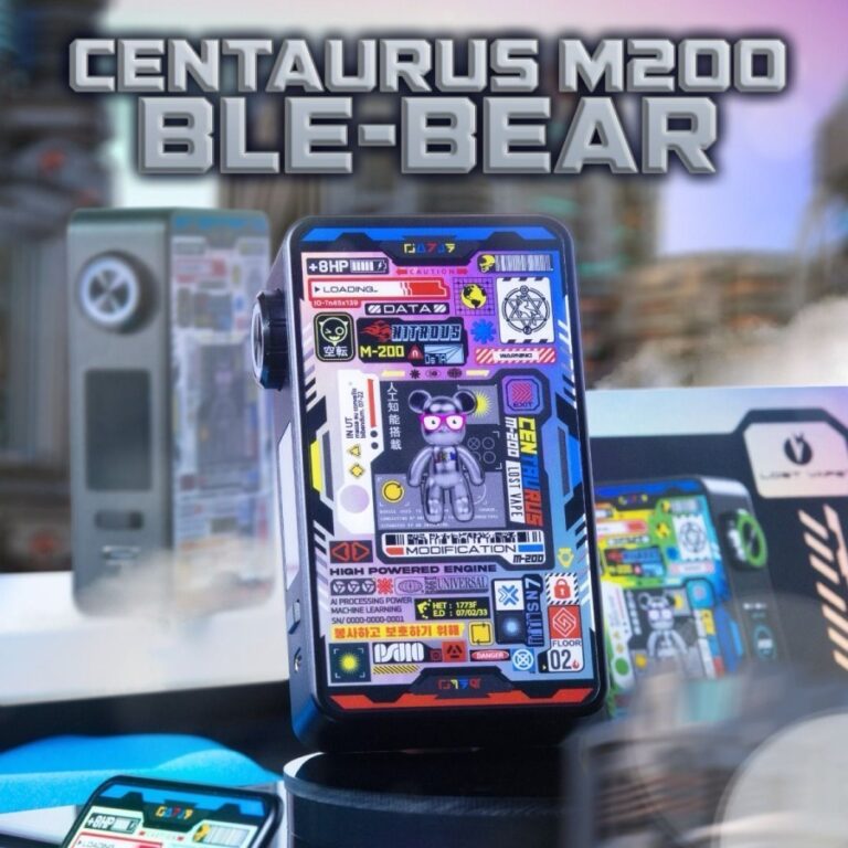 Mod Centaurus M200 Ble Bear Edition By Lost Vape x Koko Sarang – VAPEKU88